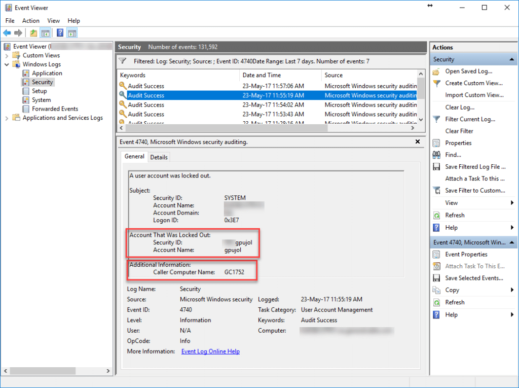 Tracer la source d’un compte Active Directory qui se verrouille sans ...