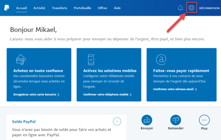 Comment activer la double authentification sur Paypal – Tech2Tech ... Comment activer la double authentification sur Paypal – Tech2Tech ...