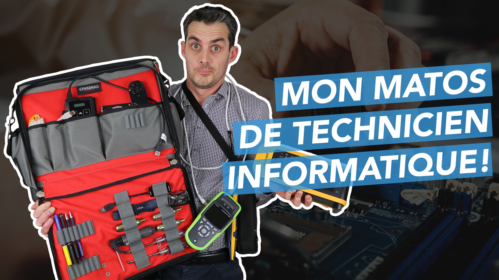 What’s in my bag ? Mon matériel de technicien informatique itinérant ...
