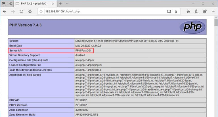 Installation de LAMP (Serveur Web) sur Ubuntu 20.04 – Tech2Tech | News, Astuces, Tutos, Vidéos ...