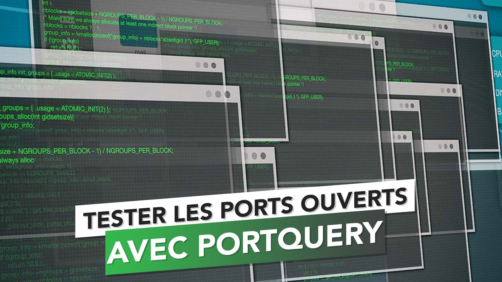 Tester vos ports ouverts / fermé sur Windows avec « PortQuery ...