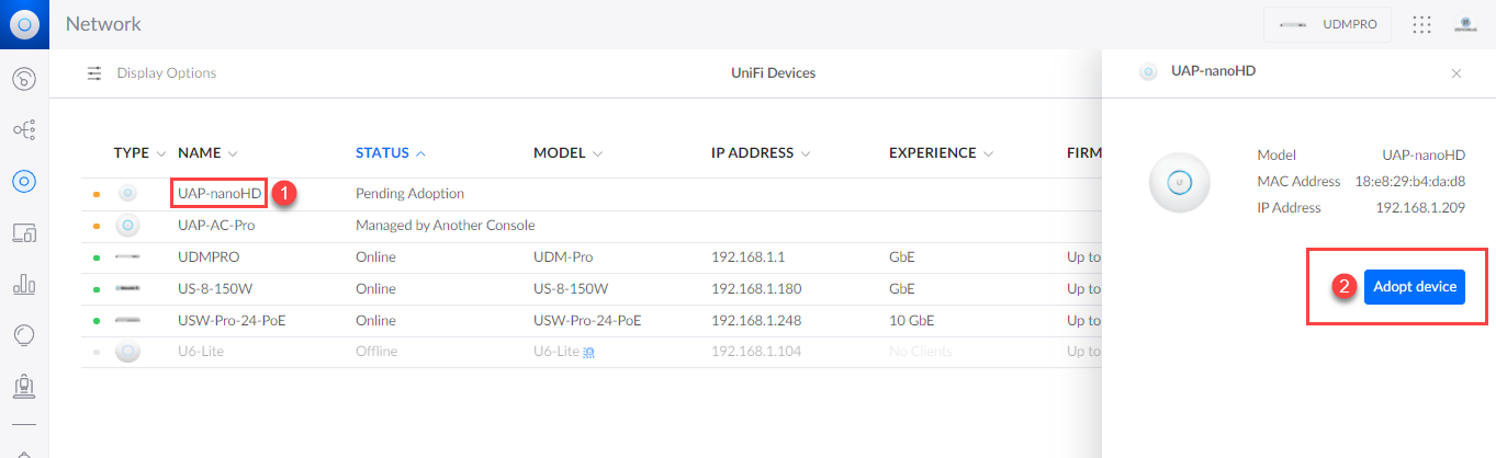 Adopter et mettre à jour vos périphériques Ubiquiti sur Unifi ...