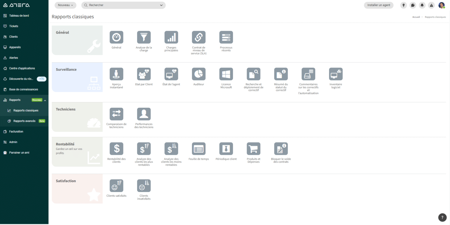 Atera : la solution idéale pour les MSP et services informatique ...